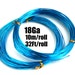 18 Gauge Wire, 1mm Thick Bright Blue Aluminum Craft Wire, 10m Roll ...