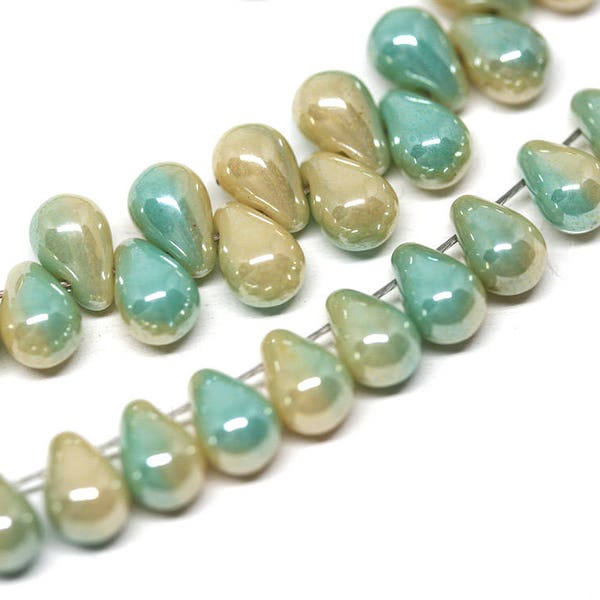 Turquoise Beige - Etsy