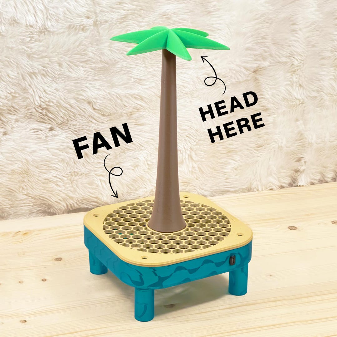 Fursuit Head Dryer Stand, Active Airflow Drying Fan, USB-C, Compact ...