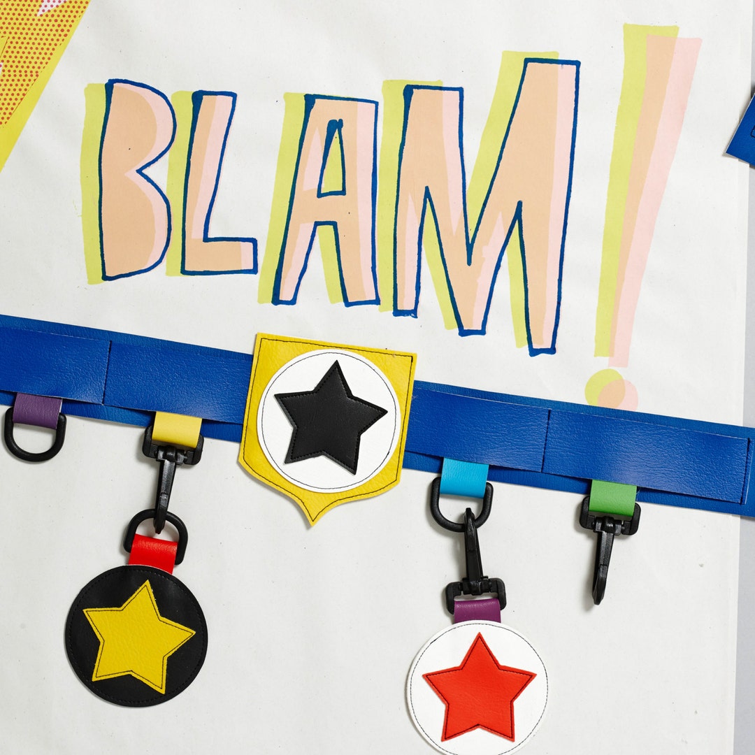NEW Utility Belt.... Star Utility Belt Blue - Etsy