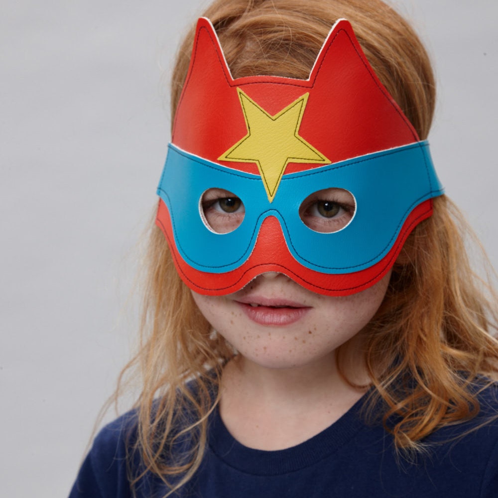 Superhero Mask - Etsy