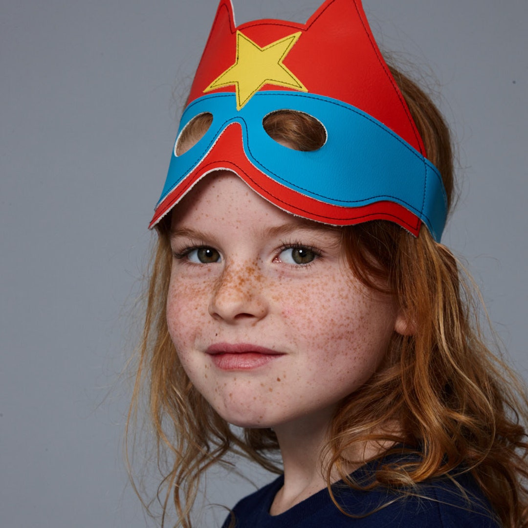 Superhero Mask - Etsy