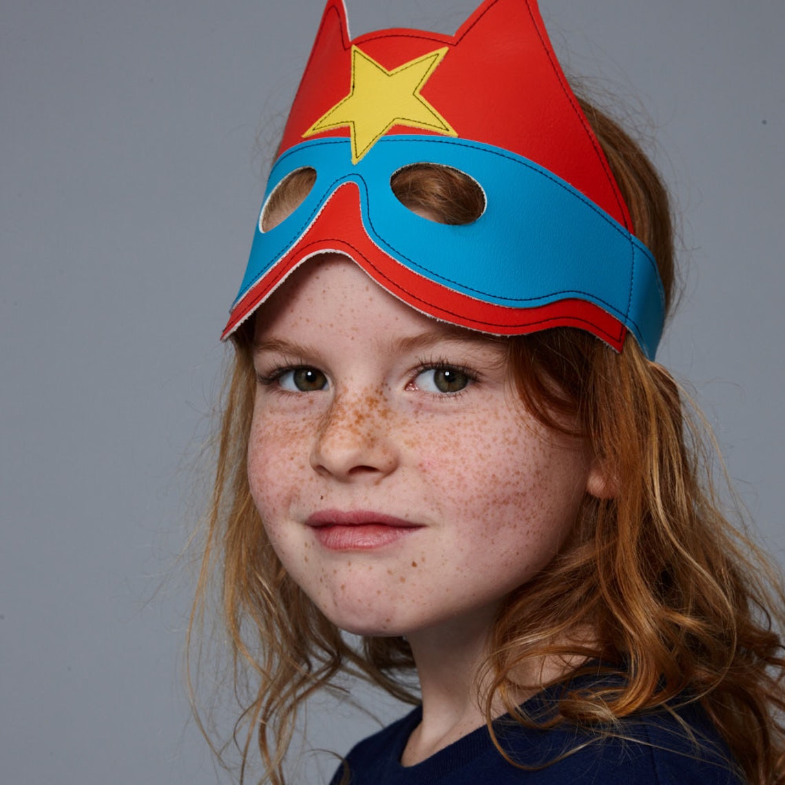 Superhero Mask - Etsy