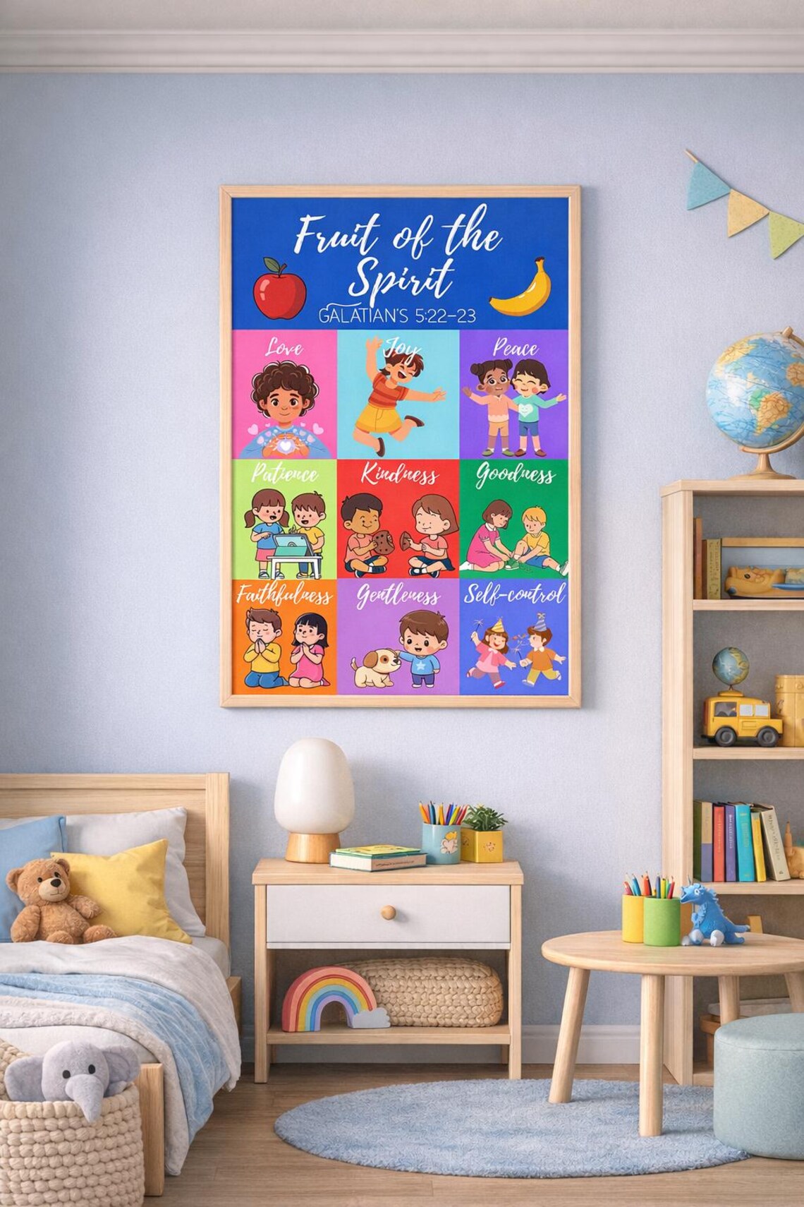 Fruit of the Spirit Wall Poster - Etsy