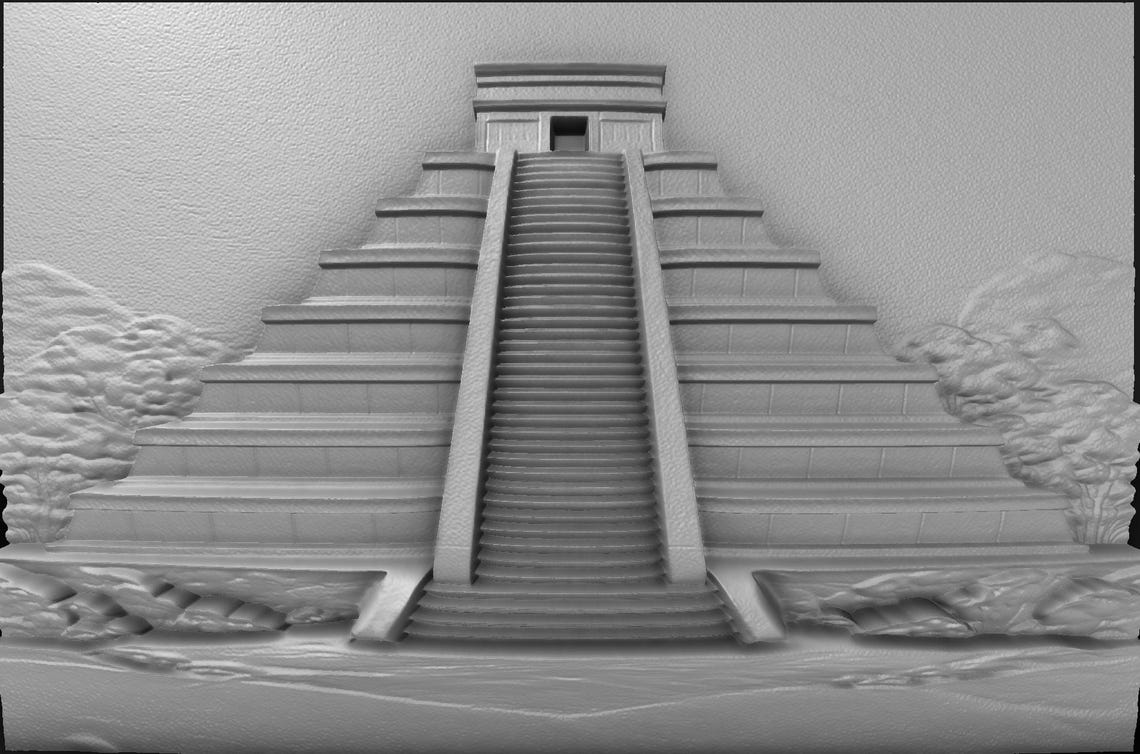 Stairway of the Ancients – Mayan Pyramid Relief - Etsy