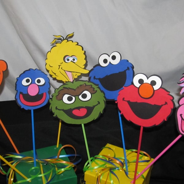 Sesame Street Centerpieces - Etsy