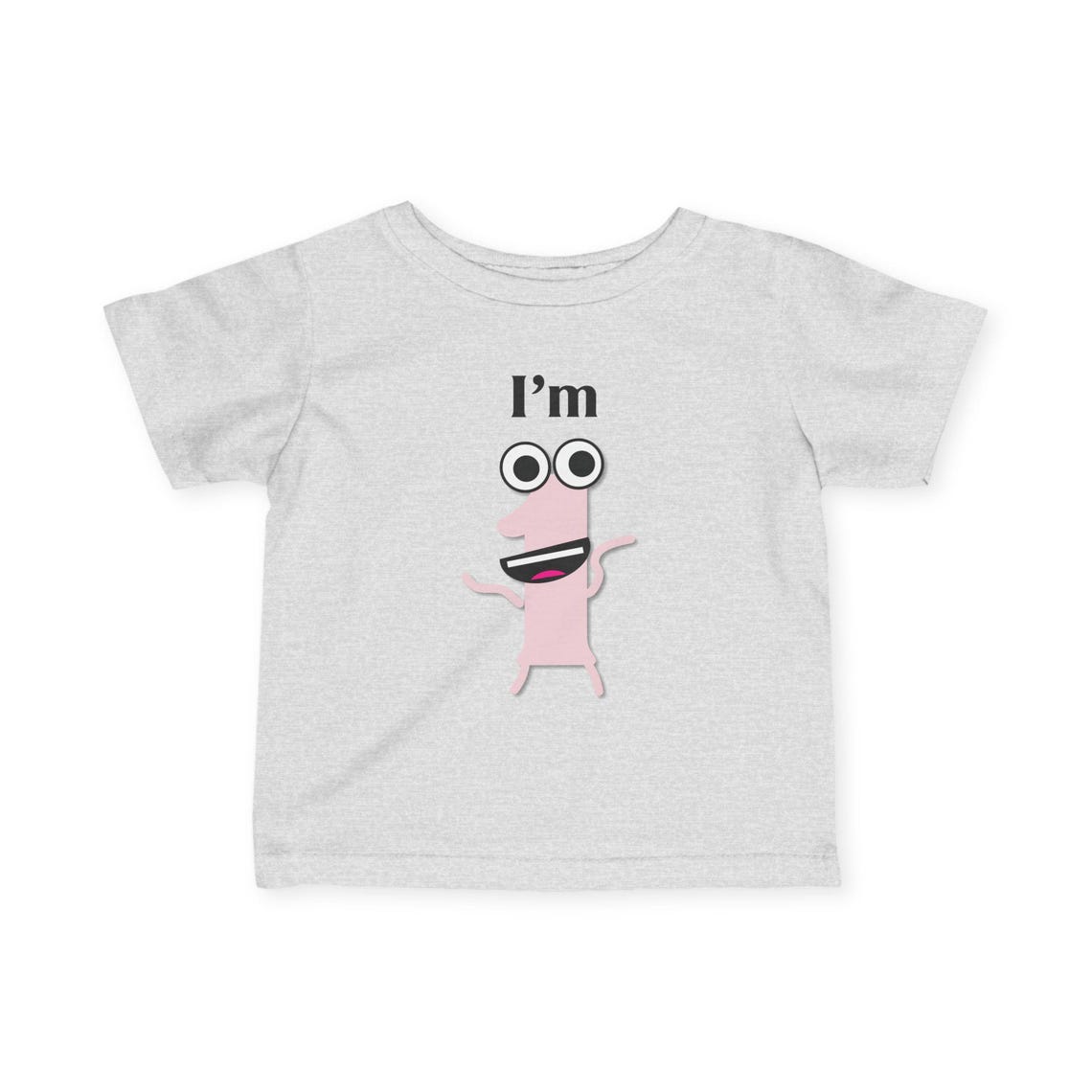 I'm 1 Toddler Tee - Number One Graphic T-shirt - Etsy