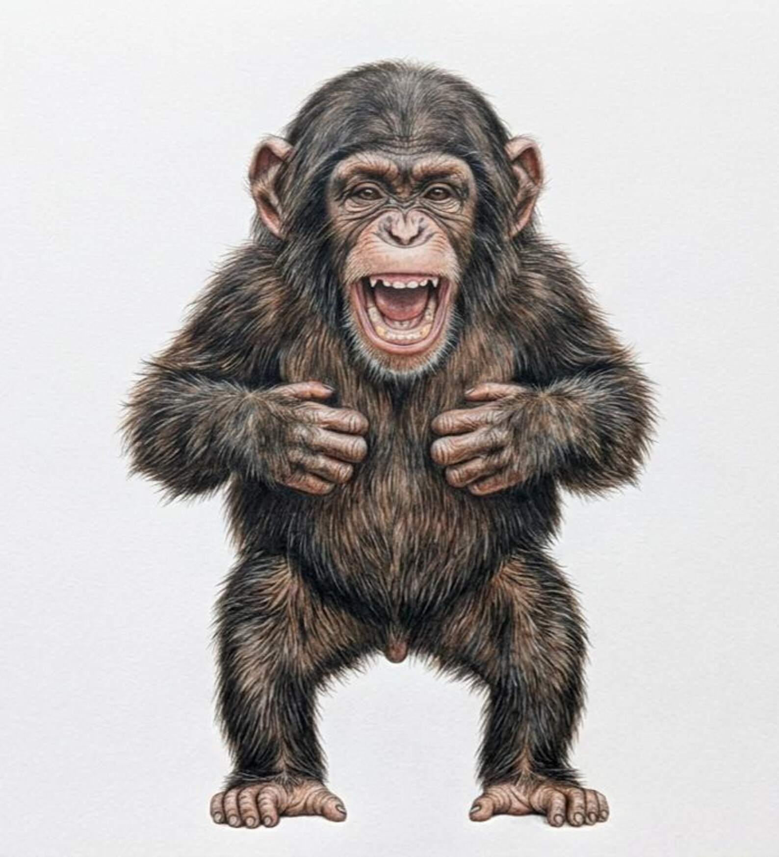 Angry Animal Clipart PNG Bundle, Fierce Wildlife Illustrations (digital ...