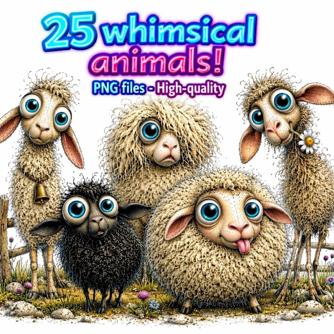 Whimsical Animals Clipart Bundle | Watercolor Woodland Fantasy ...