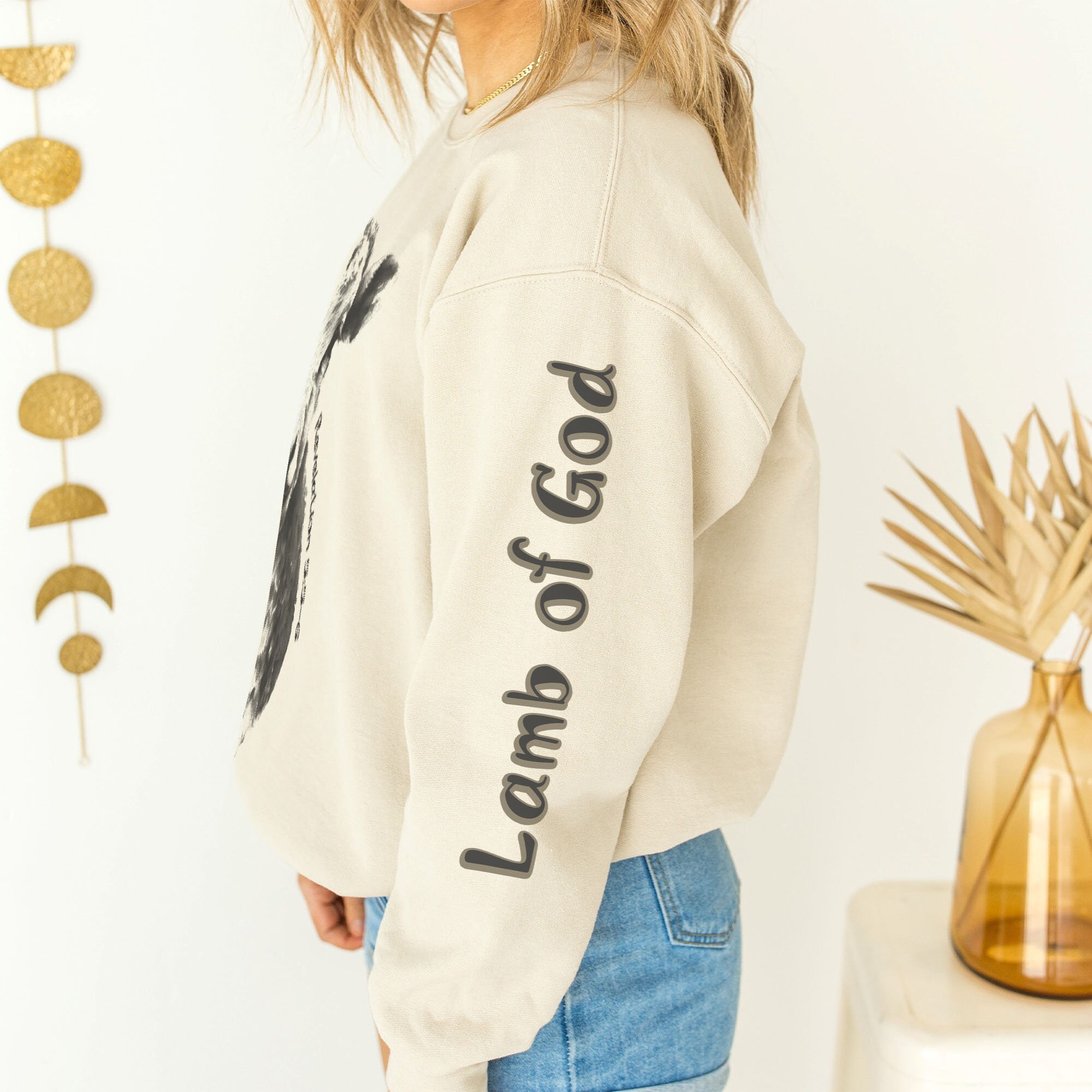 Lion of Judah Sweatshirt Lamb of God Sweater, Revelation 5 Pullover ...
