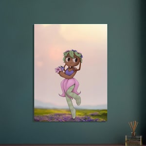 Bassie Poster | Dandy's World Wall Art | Roblox Wallpaper | Cute Bassy ...