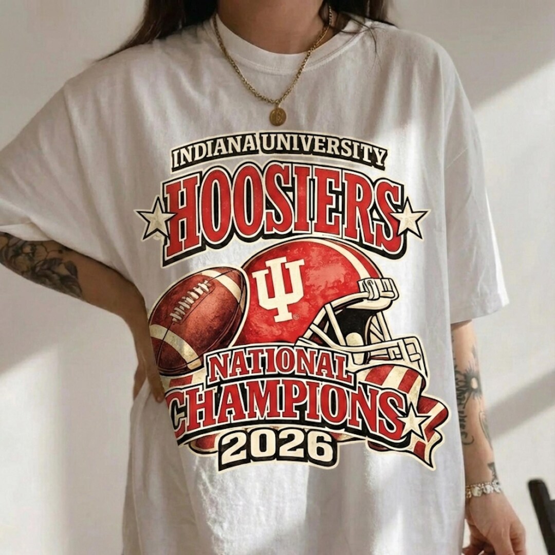 Indiana Hoosiers National Champions PNG | 2025 & 2026 Championship Win ...
