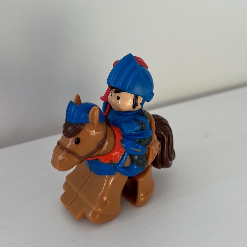 Vintage Little People Klip Klop Mike the Knight Castle Playset With ...