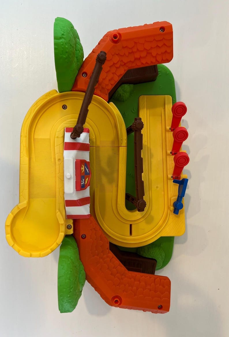 Vintage Little People Klip Klop Mike the Knight Castle Playset With ...