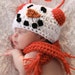 CROCHET HAT PATTERN: Snowboy newborn-adult Snowman Pattern - Etsy