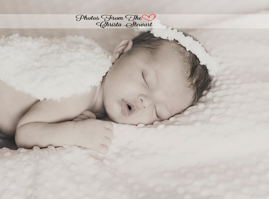 CROCHET HAT PATTERN: Newborn Angel Set- Crochet Angel Pattern- Angel ...