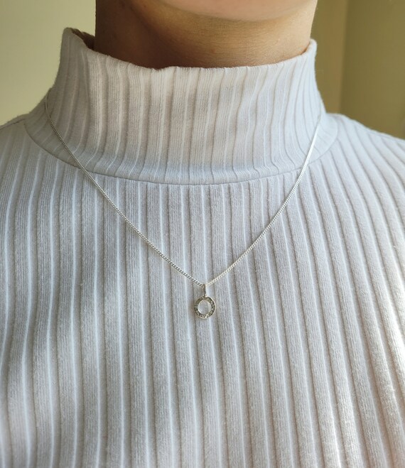 Mini Circle Outline Small Flat Rustic Circle Outline | Etsy