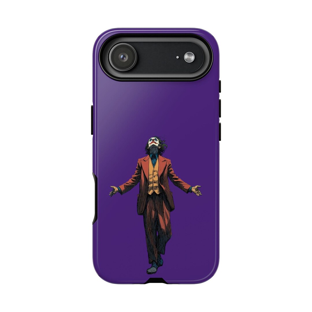 Cinematic Villain Illustration Phone Case | Dark Green Tough Protective ...