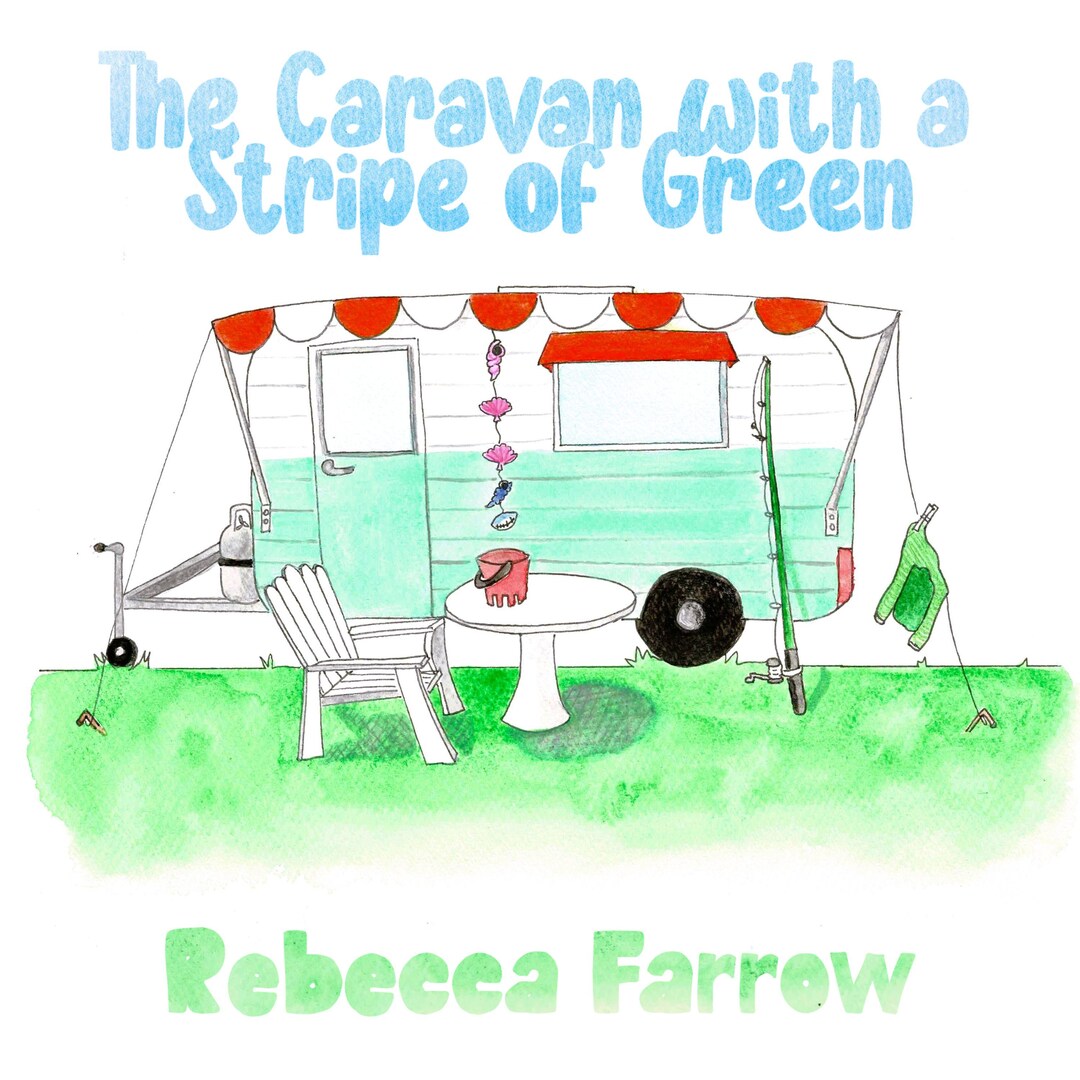 Children's Book "the Caravan With a Stripe of Green" - Etsy