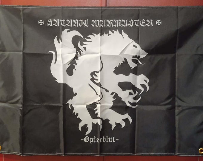 Satanic Warmaster Flag "logo" - Etsy