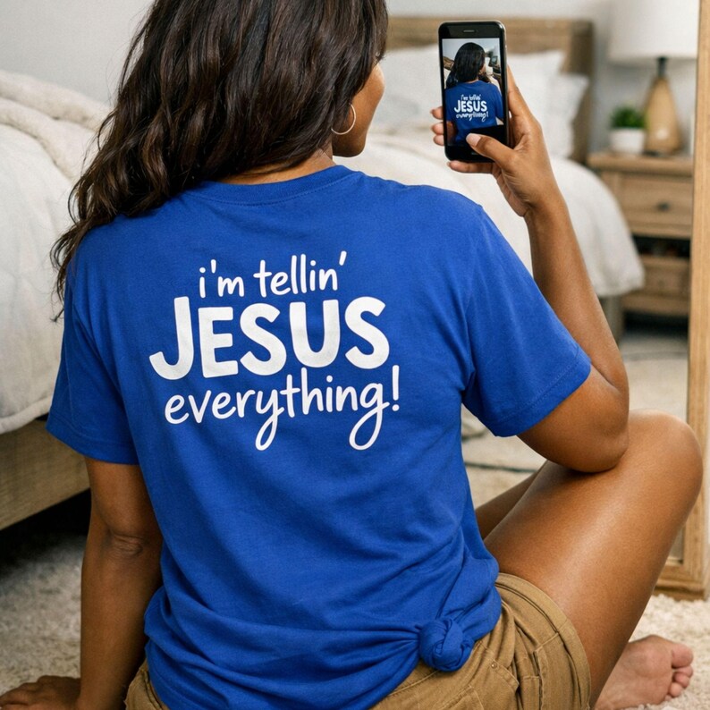 Funny Christian Shirt, Humor Faith Graphic Tee, Snitch Design Softstyle ...