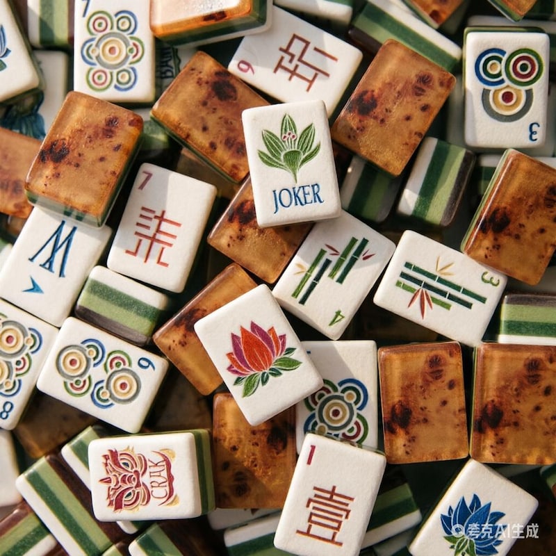 Layered Mahjong Tiles - Etsy