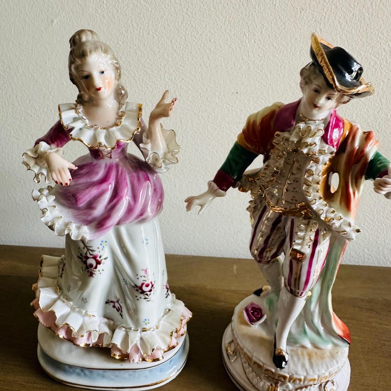 Meissen Women Figurine - Etsy