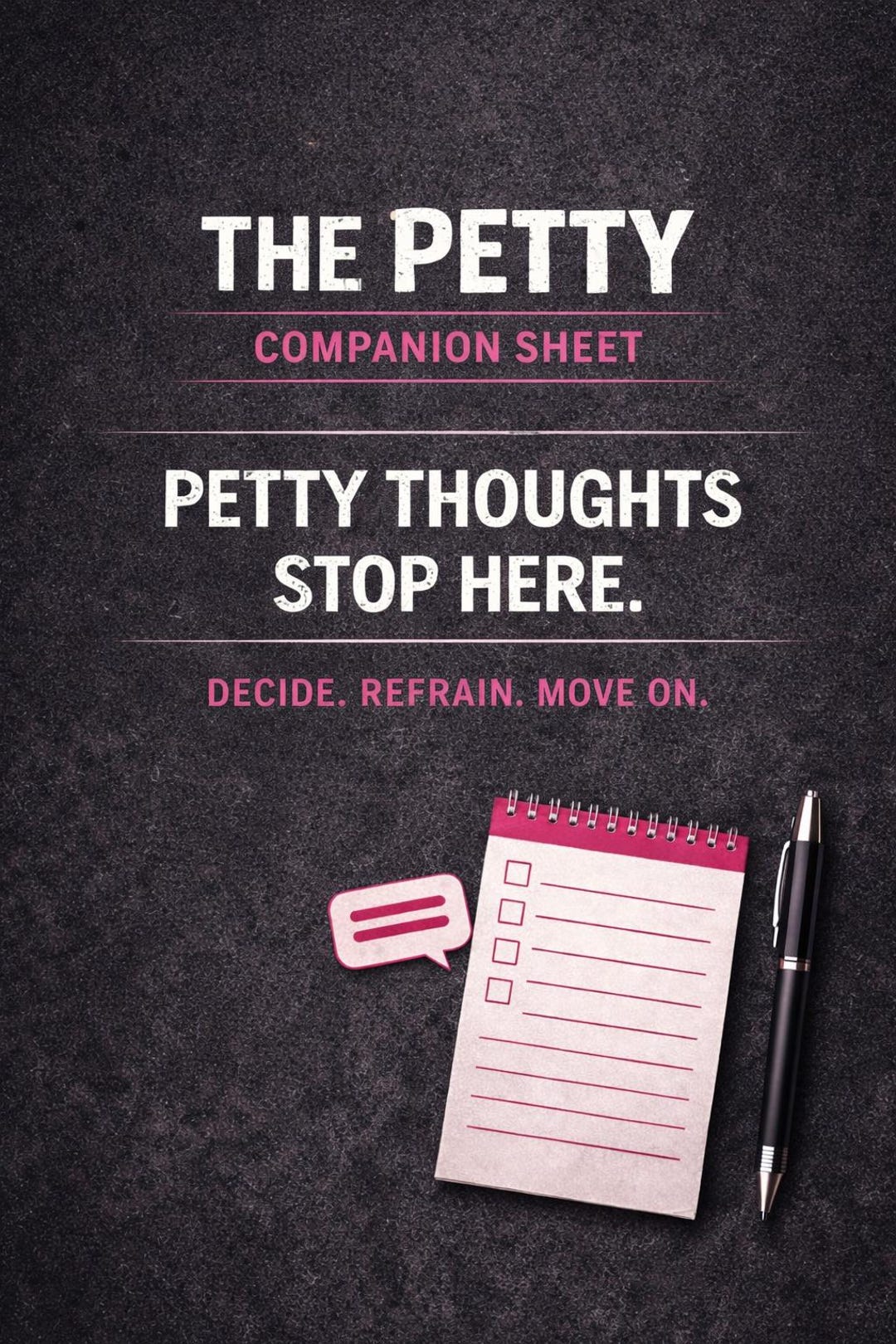 The Petty Follow-up Sheet | Close the Loop, Set the Boundary, Move on ...