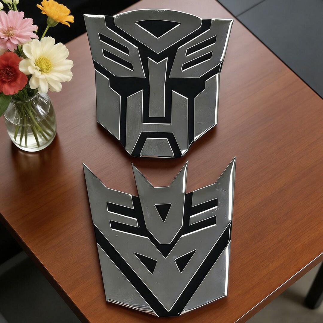 3D Metal Transformer Car Autobot Emblem Sticker Car Accessories - Etsy