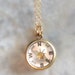 Dainty Gold Working Compass Necklace. 18k Gold Vermeil. Unique Handmade ...