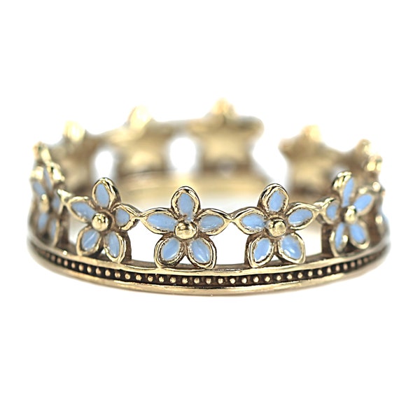 Forget Me Not Ring - Etsy