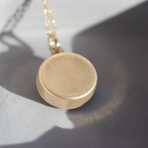 Dainty Gold Working Compass Necklace. 18k Gold Vermeil. Unique Handmade ...