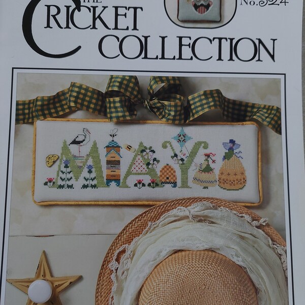 Cricket Collection Cross Stitch - Etsy