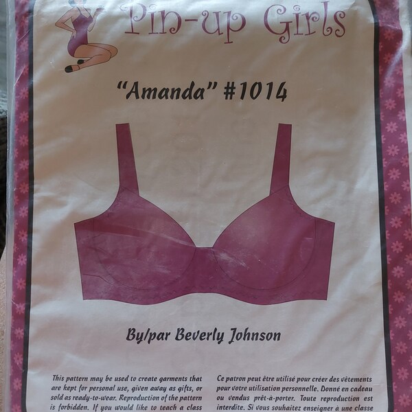 Pin up Girl Bra Patterns - Etsy