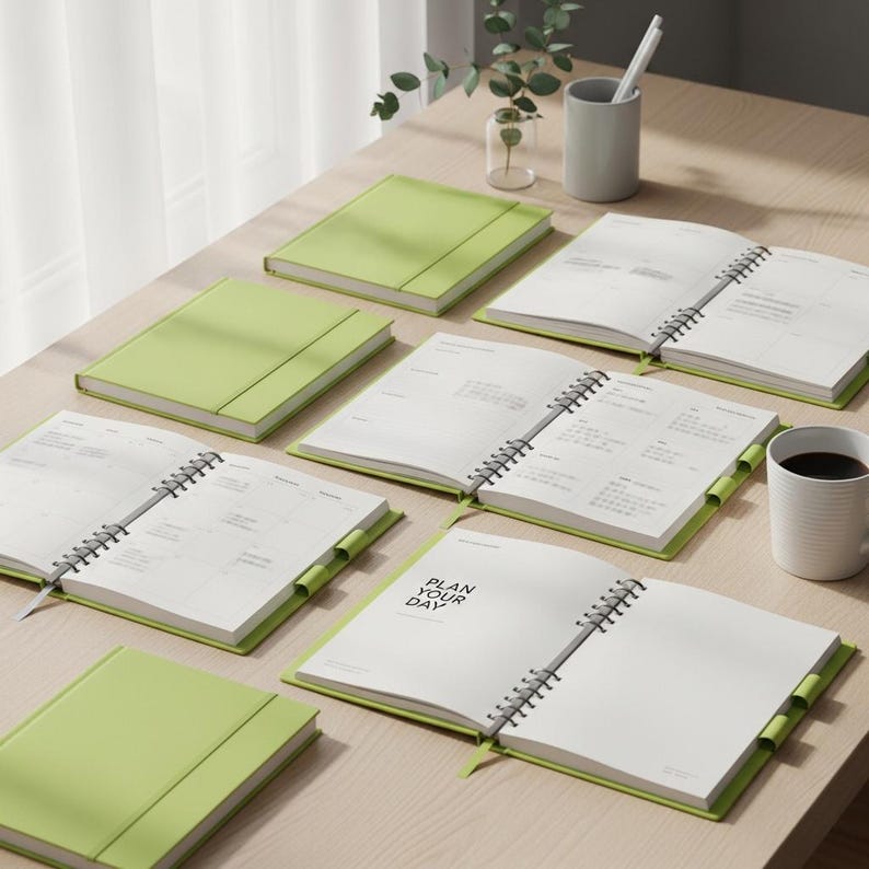 2026 Minimalist Planner | Daily, Weekly, Monthly (printable PDF Bundle ...