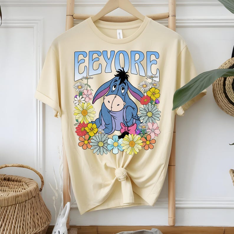 Winnie the Pooh Friends Floral PNG Bundle – Pooh Piglet Tigger Eeyore ...