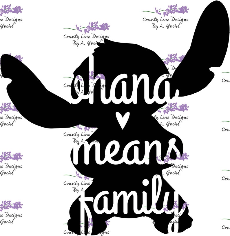 Ohana SVG - Etsy
