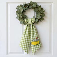 Masters Wreath Sash - Etsy