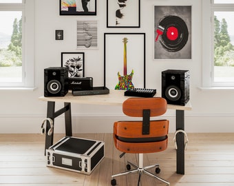 Music Studio Desk | Etsy