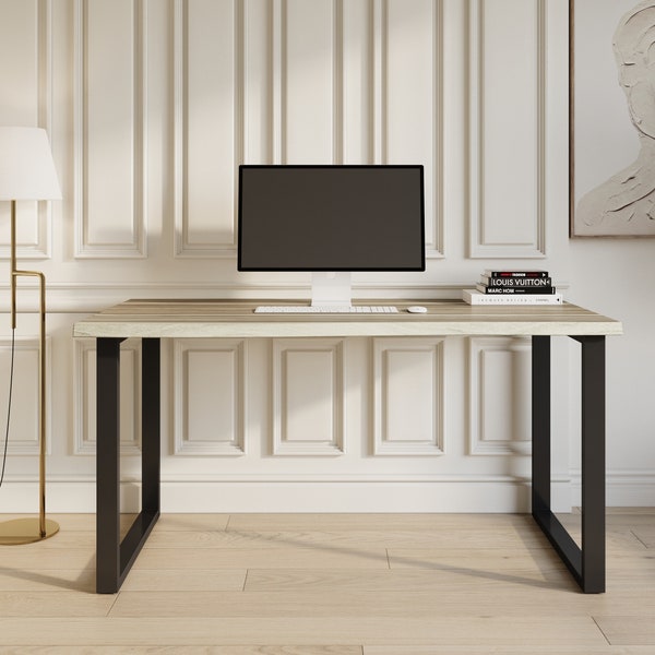 Teak Desk - Etsy