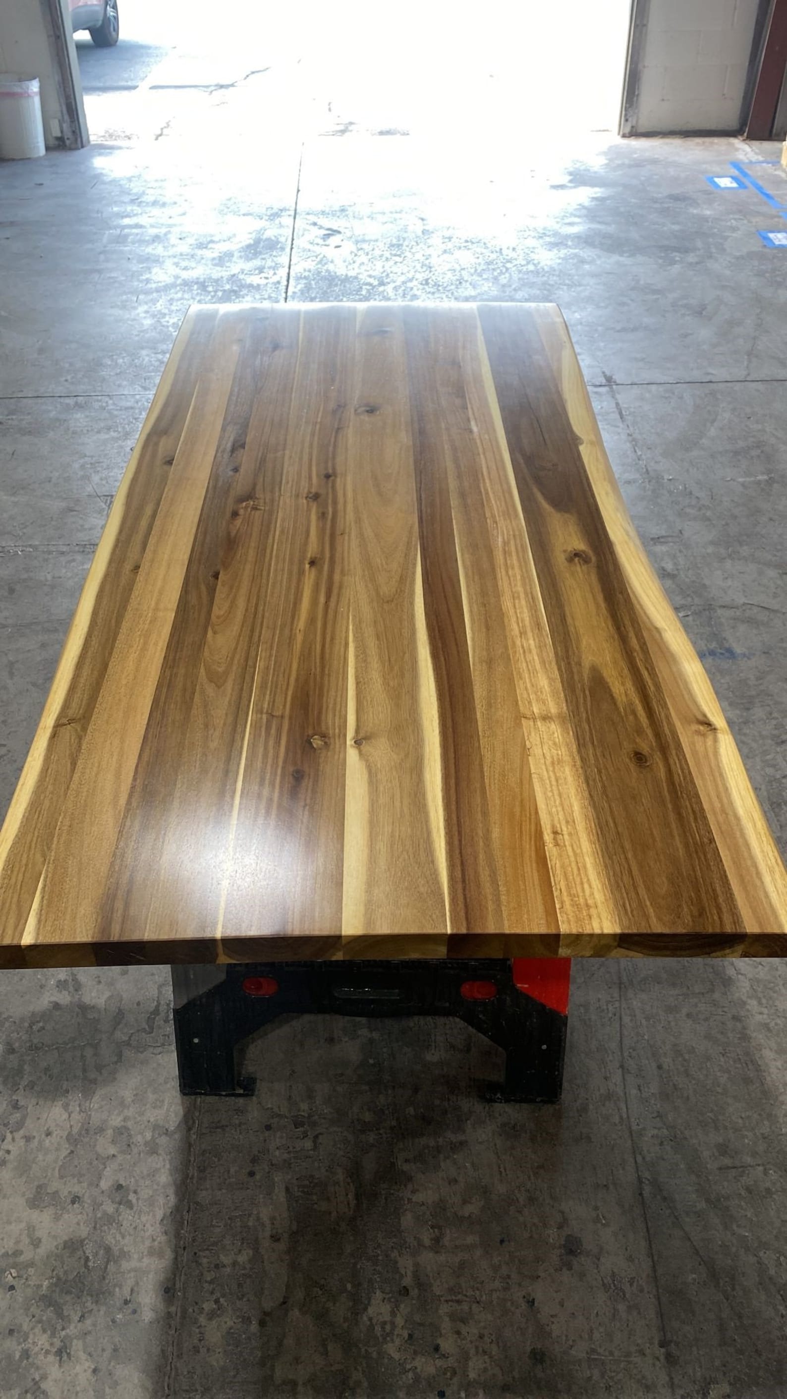 Live Edge Dining Table Teak Wood Dining Room Table - Etsy
