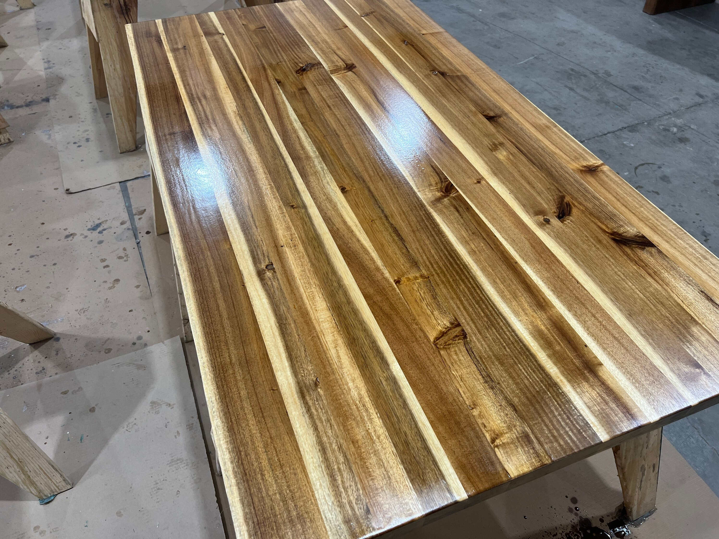 Live Edge Dining Table Teak Wood Dining Room Table - Etsy