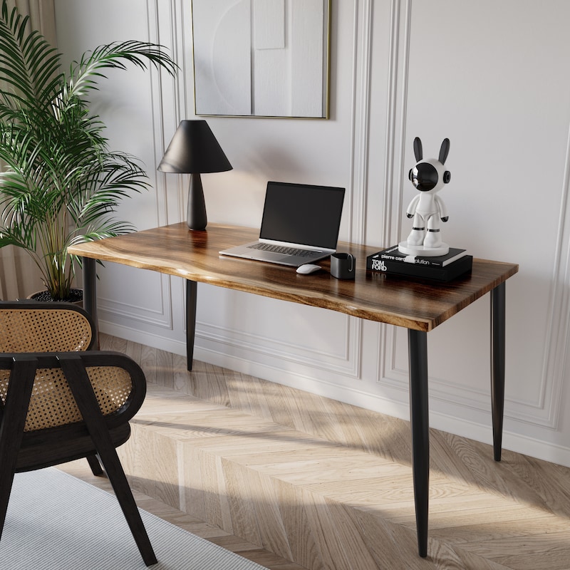 Butcher Block Desk - Etsy