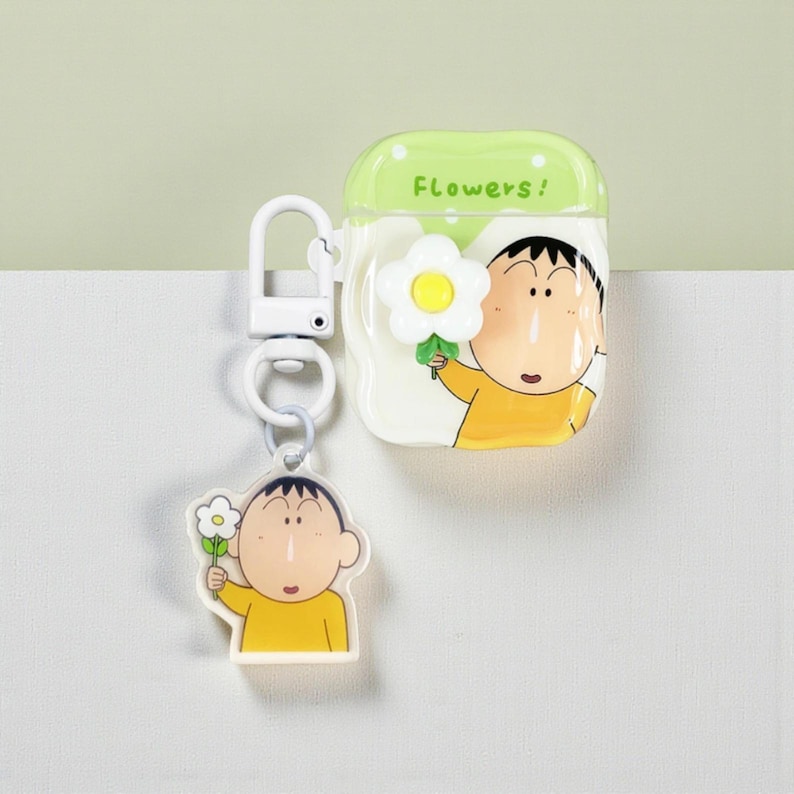 Shin Chan AirPod Case, Cartoon Case With Charm, for AirPod Pro 3 ...