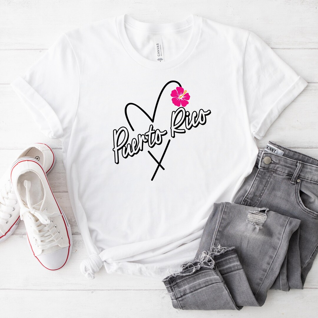 Proud to Be Puerto Rican Shirt, I Love Puerto Rico T-shirt, Boricua ...