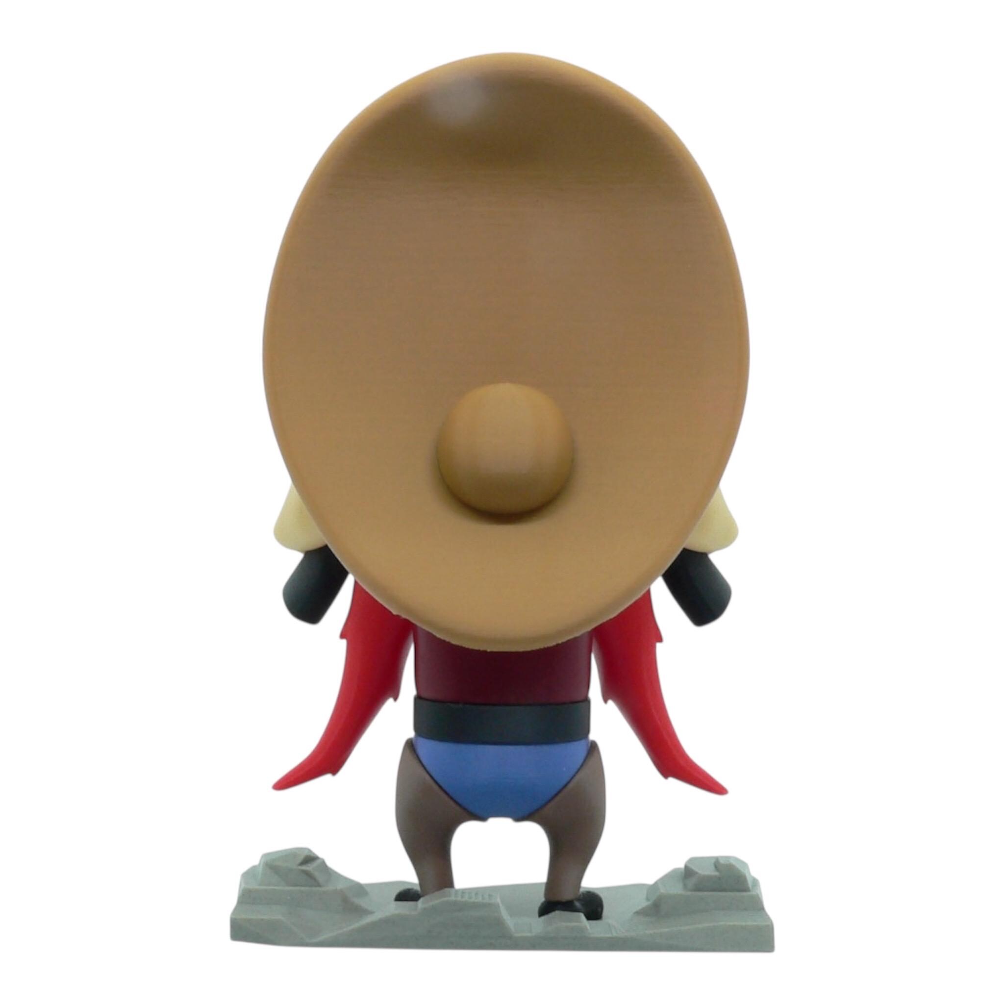 Yosemite Sam 3D Printed Figure - Large 235mm Looney Tunes Collectible ...