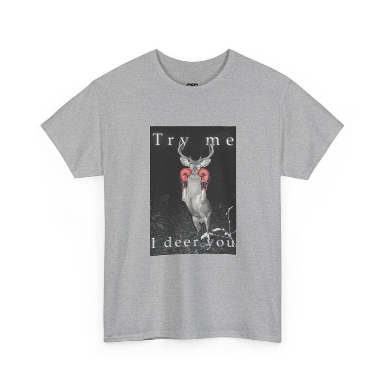 Try Me I Deer You T-shirt | Deer Illustration, Creepy Vintage - Etsy