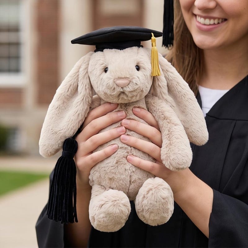 Graduation Jellycat Bunny - Etsy