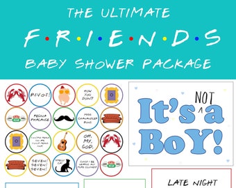 Friends Baby Shower | Etsy