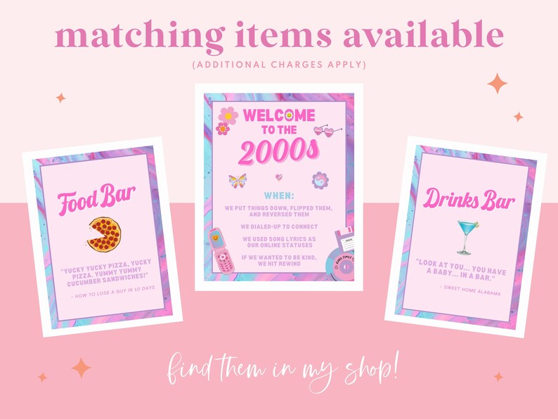 2000s Party Invitation Printable 2000s Themed Invitation - Etsy Canada